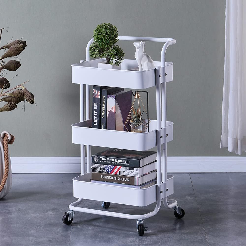 3 4 & 5 Layer Premium Square Round And Rectangle Metal Trolley By ...