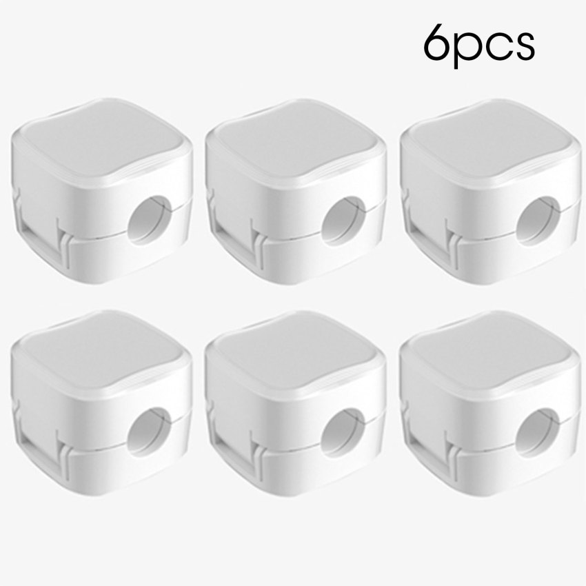 Magnetic Cable Clips Cable Organiser Adjustable Cord Holder Under Desk ...