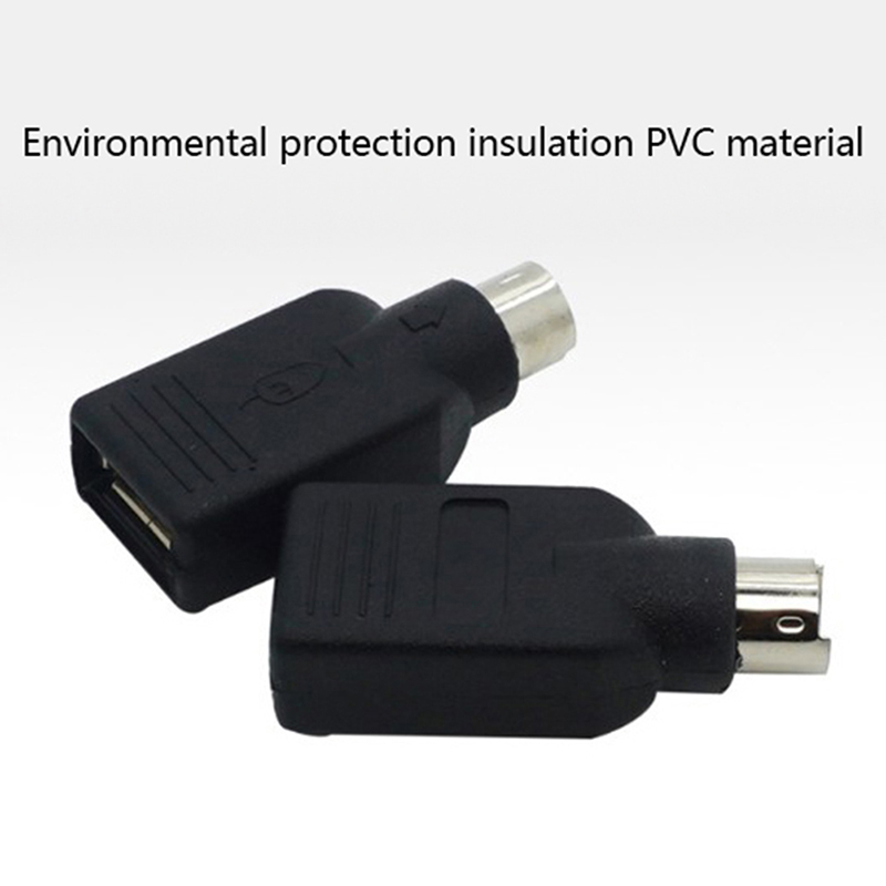 USB To PS2 Adapter Cable Round Head Mouse And Keyboard Interface ...