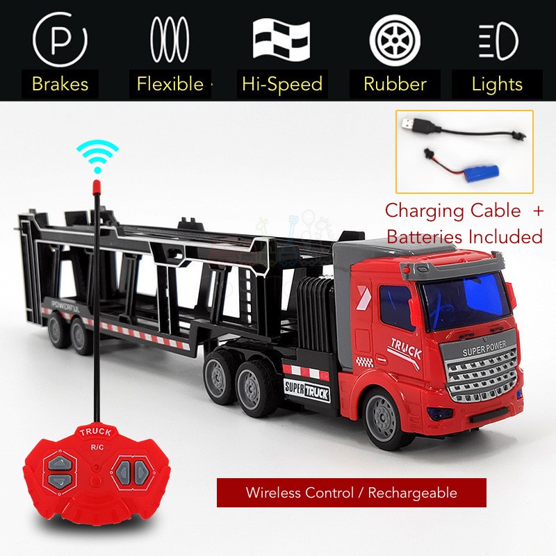 RC Commercial Truck Series with Rechargeable Batteries Oil Tanker ...