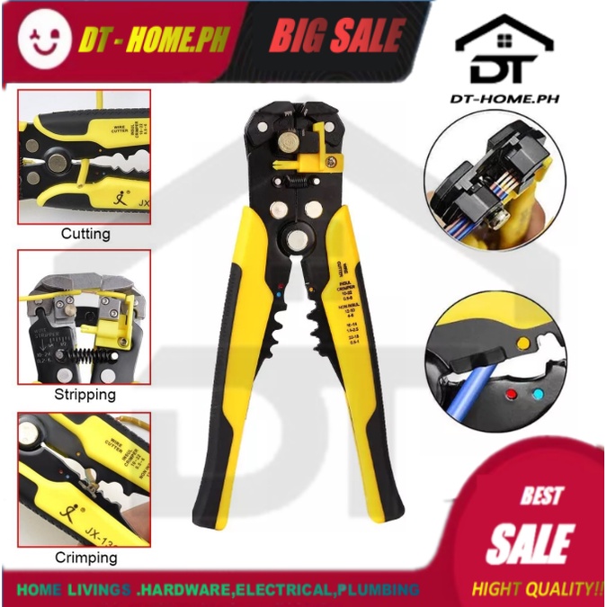 Professional Automatic Wire Striper Cutter Stripper Crimper Pliers Terminal Tool | Lazada PH