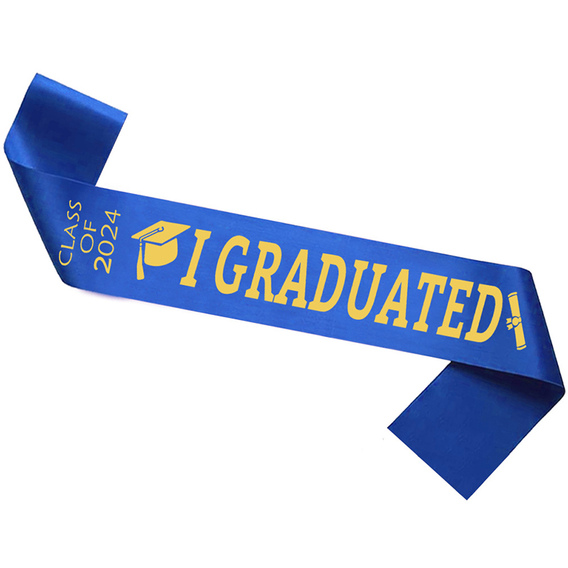 Sash Graduation Party Accessories Etiquette Belts Decor Supplies ...