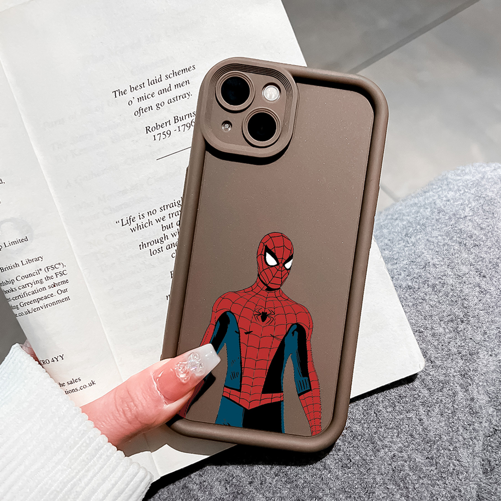 ZCSIBORUI for Redmi 9C 10A Back Cover Spider Man Half Body Pattern Soft ...