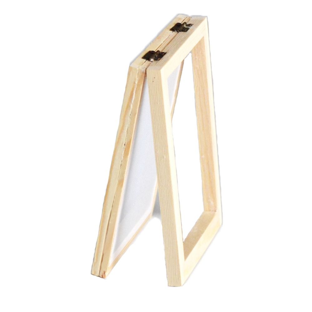 Natural Learning Wood Handcraft Paper Making Mould Frame DIY ...