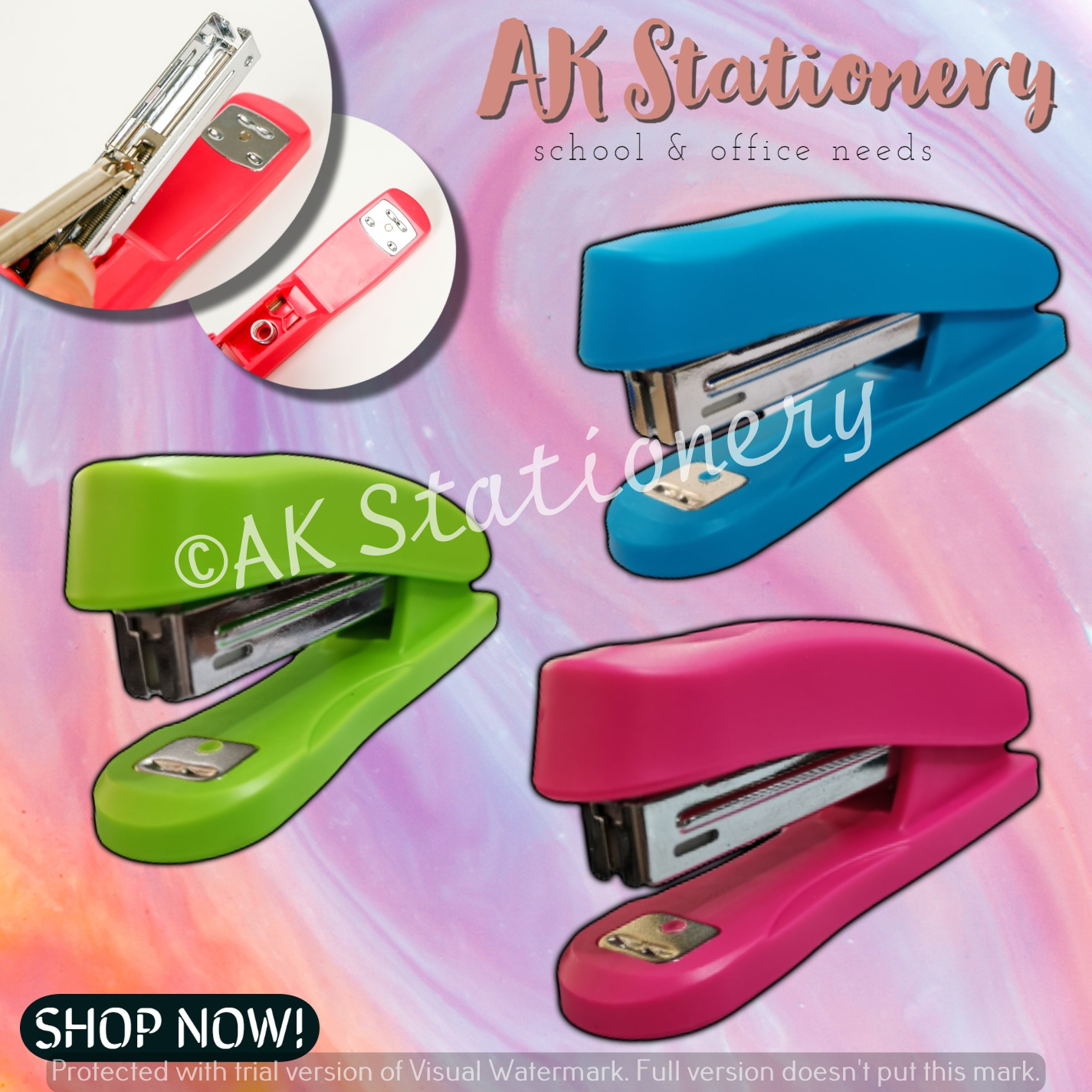 1PCS XL-218 XINGLI Mini Stapler (Use Staples #10) Student's Small ...