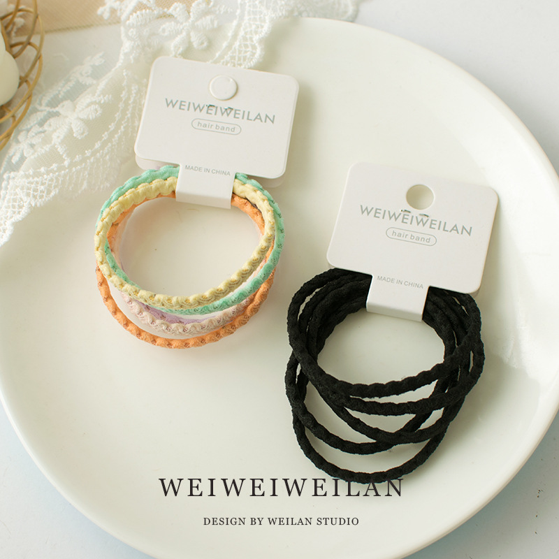 1 card 5 pieces of super ice cream color seamless lace rope Joker ...