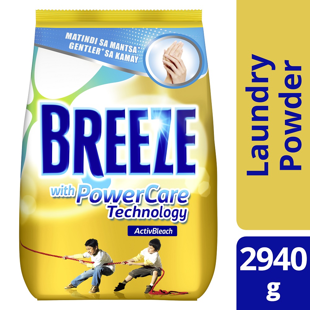 Breeze Laundry Detergent Powder Active Bleach Special Offer Pouch 2 ...