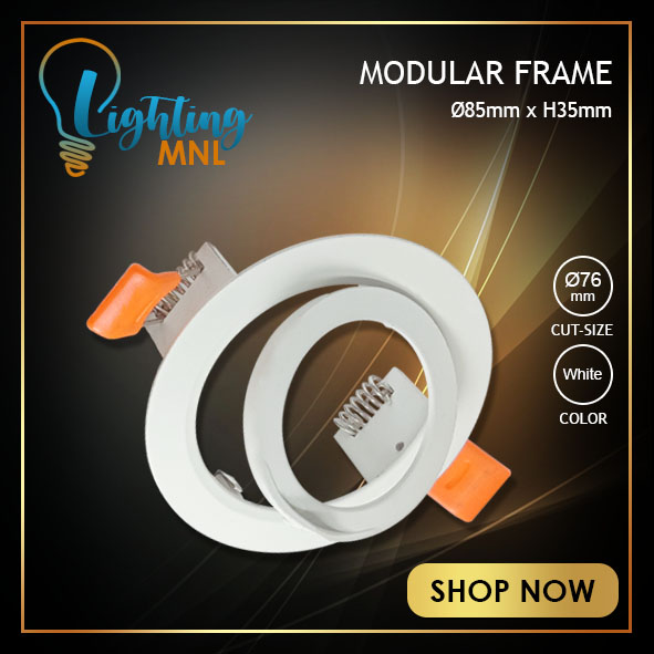Lightingmnl Modular Frame Recessed Type Downlight Ceiling Frame Holder ...