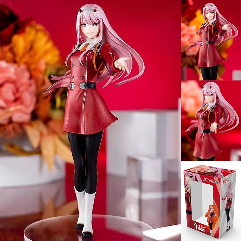 Mô hình nhân vật zero two 02 trong darling in the franxx kích thước 18cm