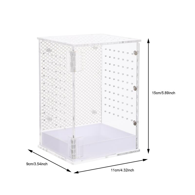Box Breeding Enclosure Insect Spider Container Praying Acrylic ...