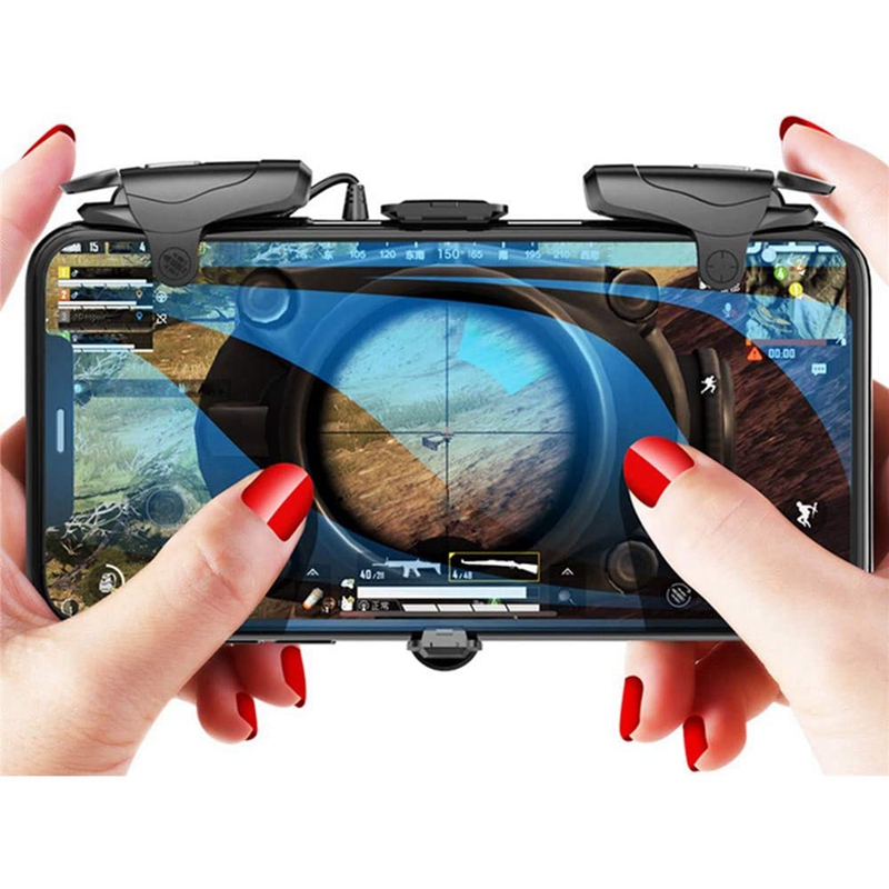 Mobile Phone Trigger Mobile Game Controller Portable Foldable Pressure ...