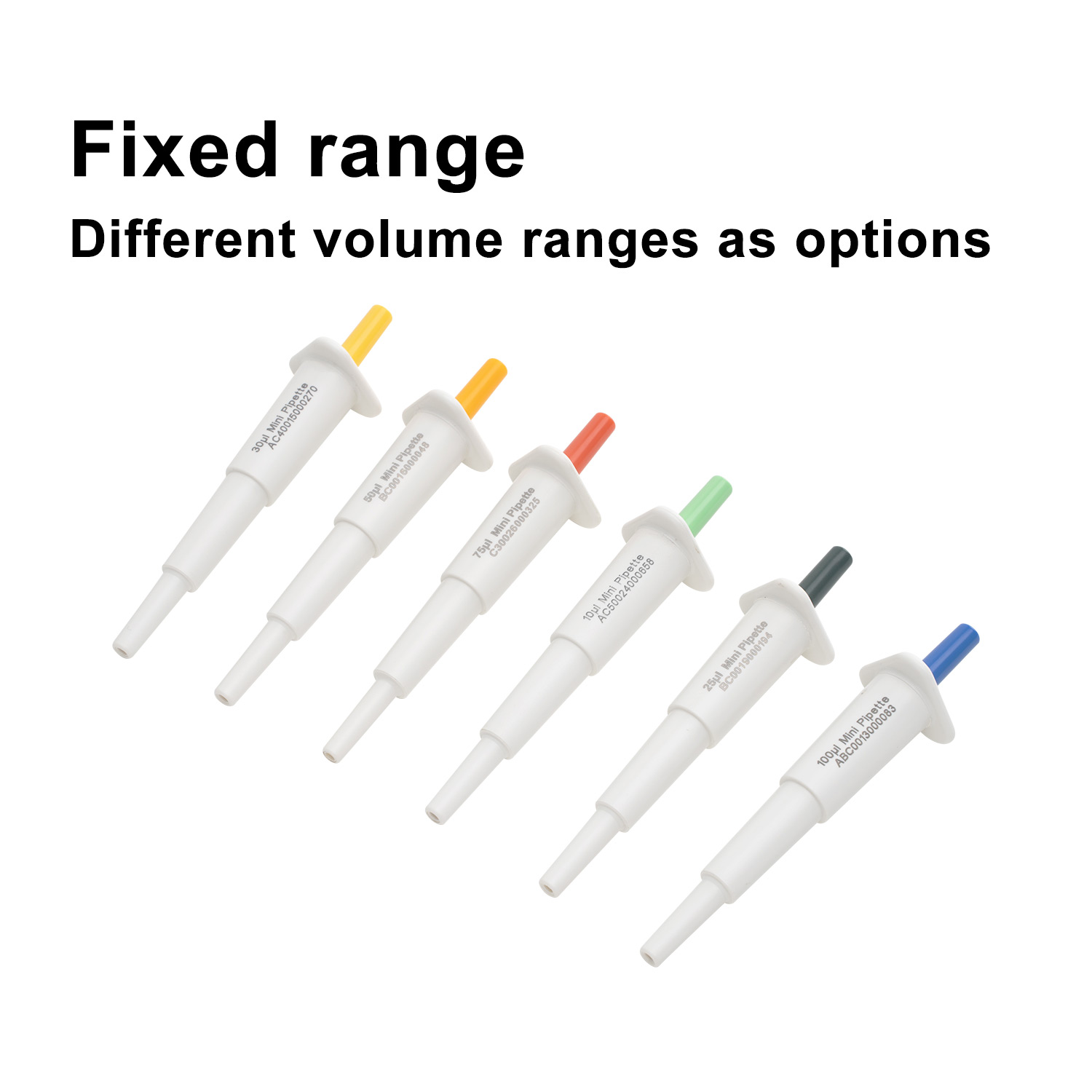 【AiBaby Store】Xin Tester Pipette Mini Pipette 10-200ul Micropipette ...