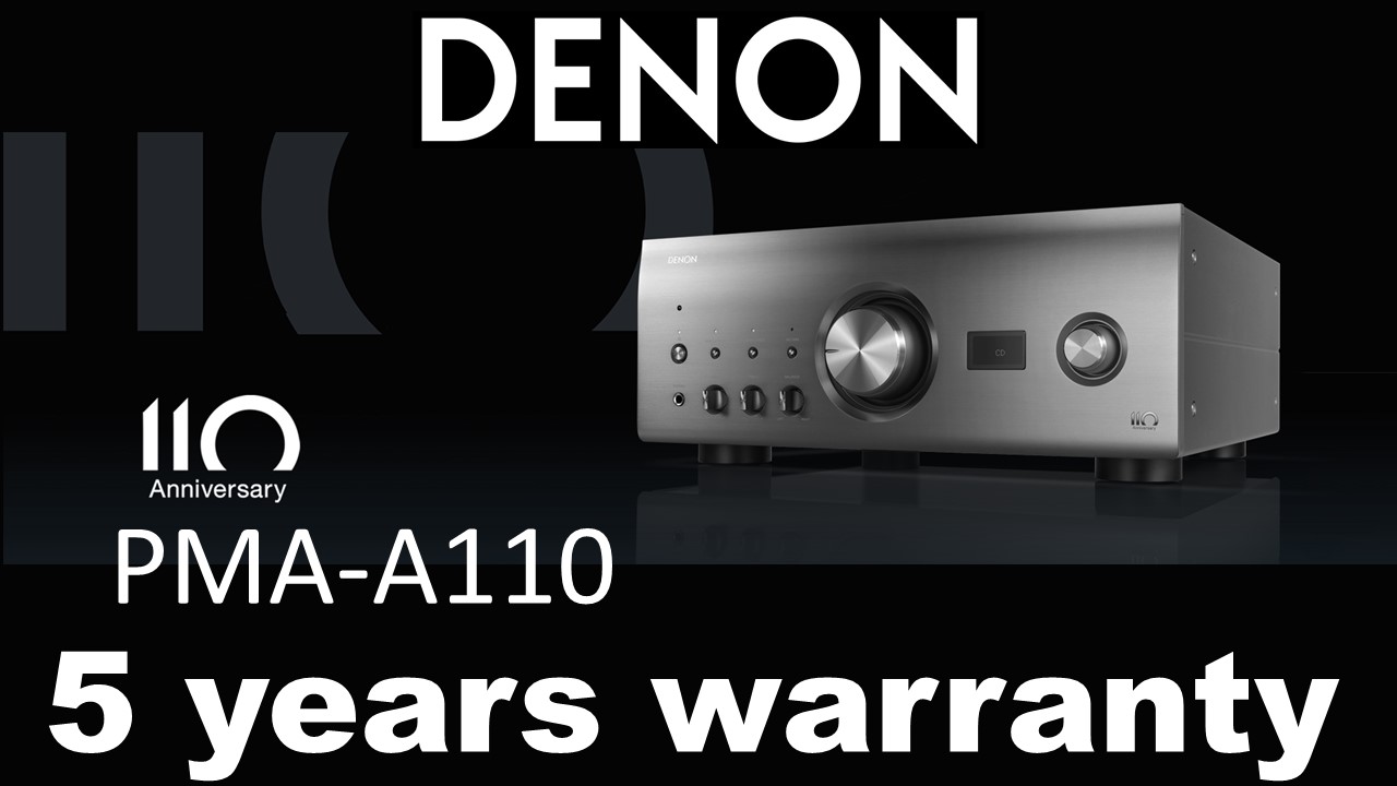 DENON PMA-A110 *110th Anniversary* Integrated Amplifier | Lazada Singapore