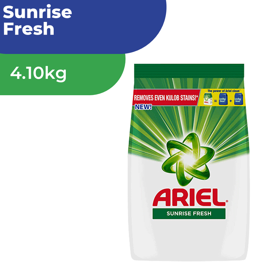 Ariel Sunrise Fresh Powder Detergent 4.1 kg | Lazada PH