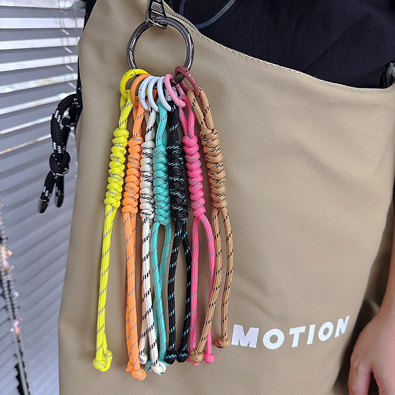 Nylon Handmade Rope Couple Style Hand And Feet Chian Vintage Keychain ...