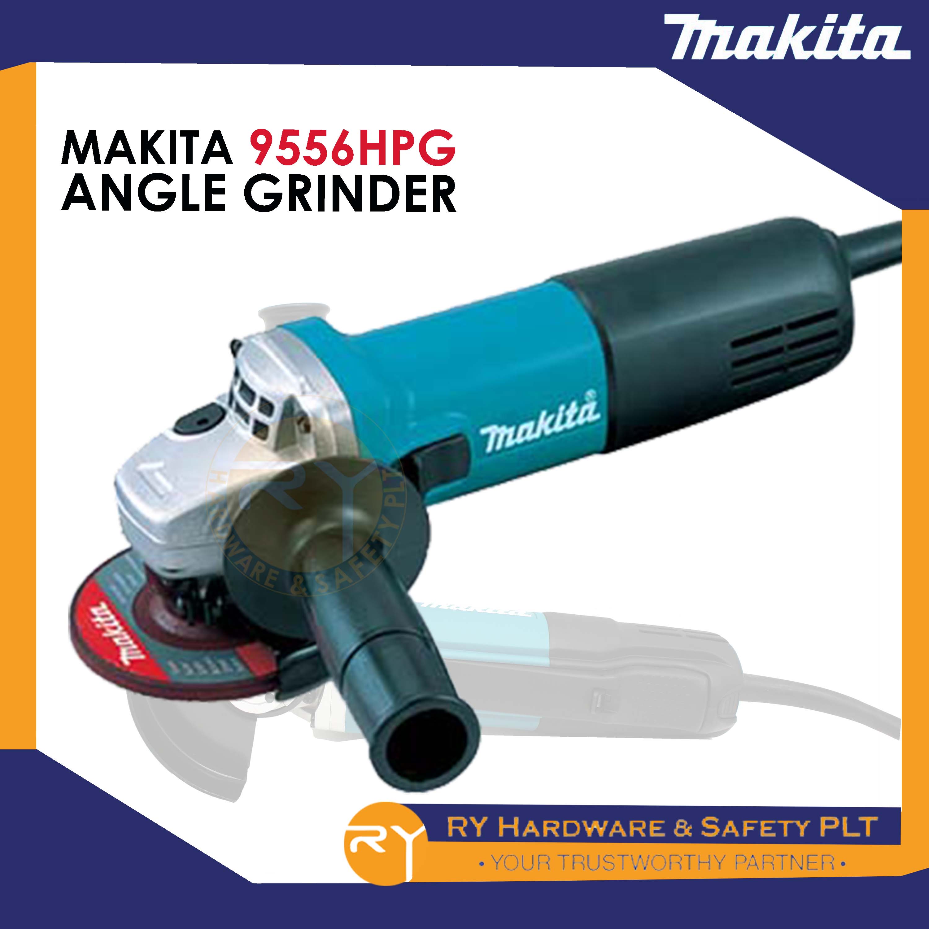 MAKITA P556HG MAKITA ANGLE GRINDER | MESIN TANGAN PENCANAI BESI,KAYU ...