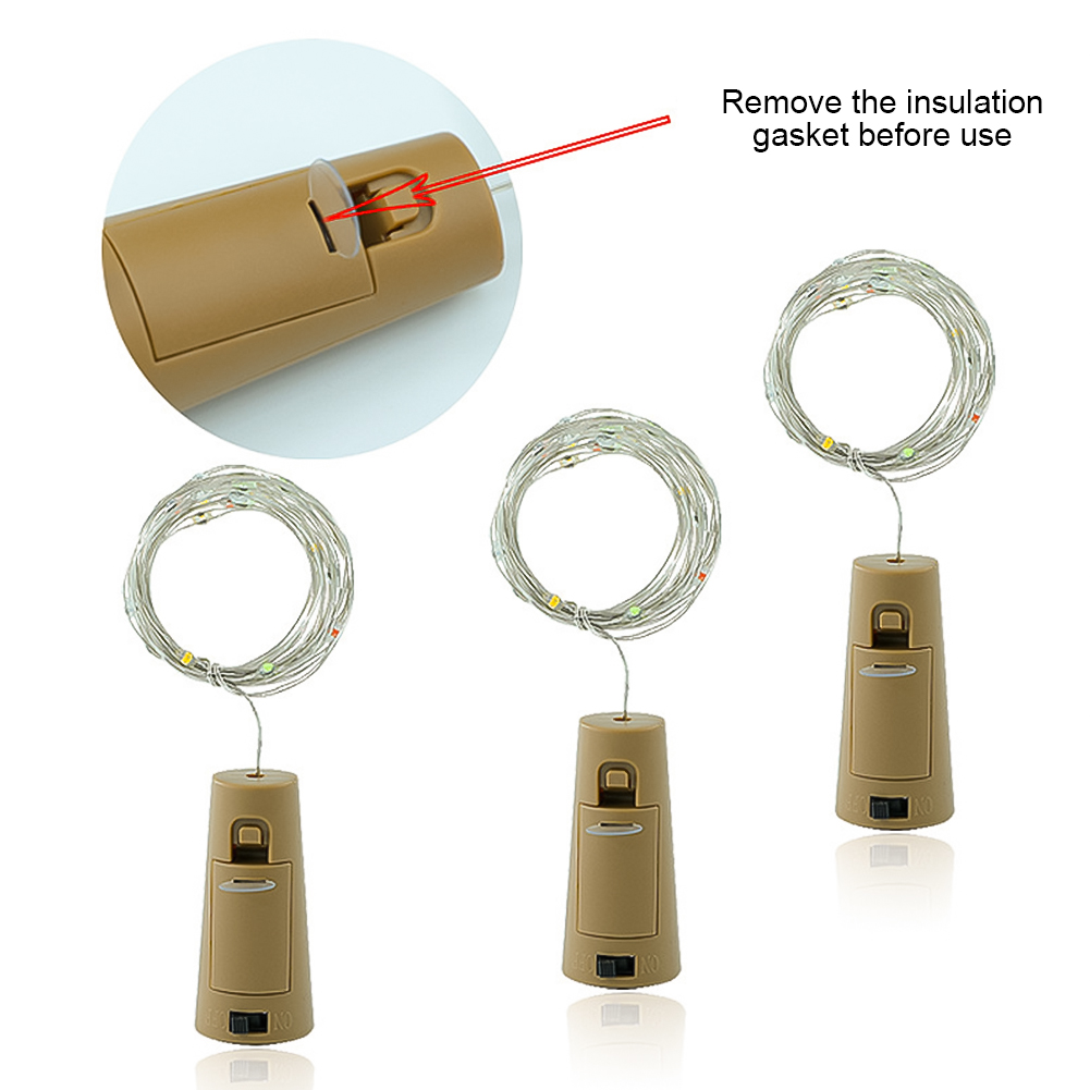 JM LED Bottle Cork 2M String Lights Christmas Decoration Led Lamp ...