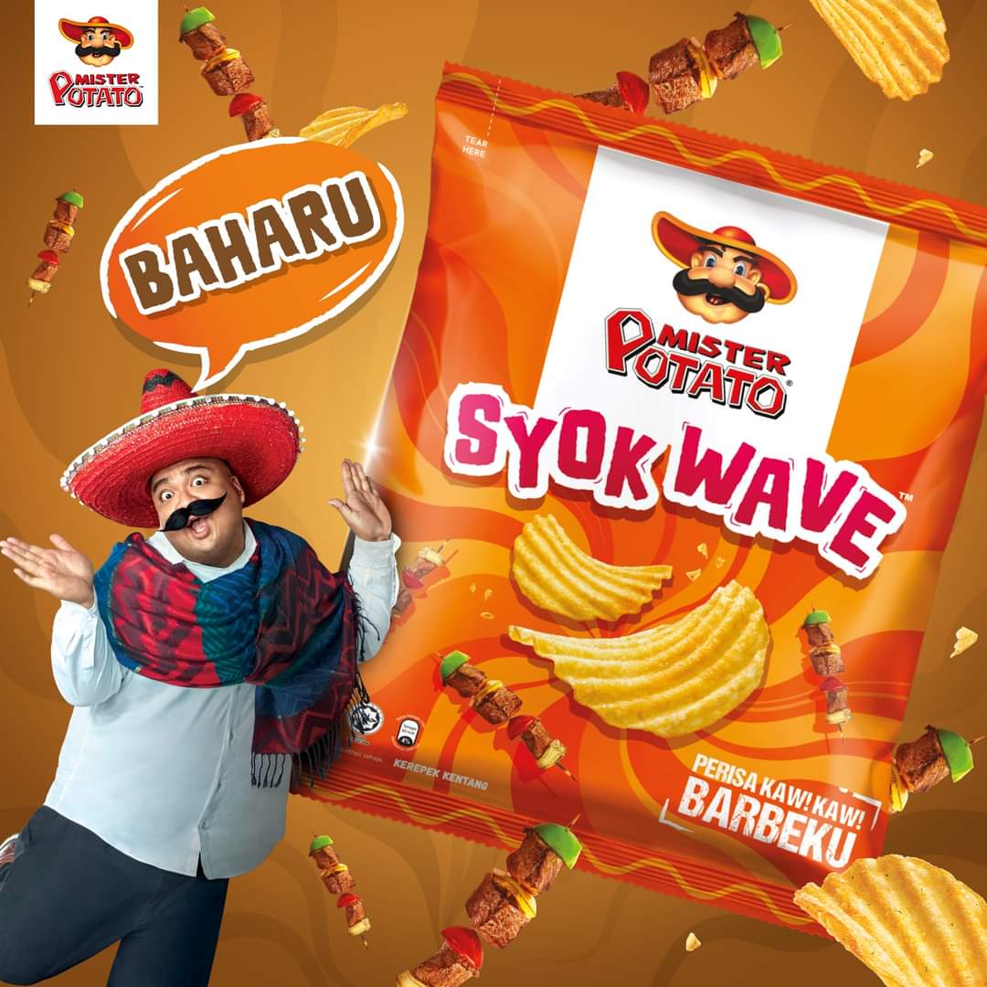 MISTER POTATO SYOK WAVE 65G X 12'S | Lazada