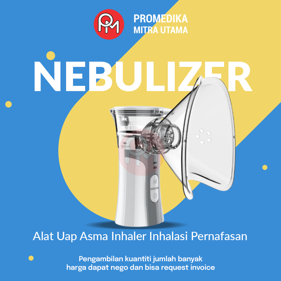 NB06 Portable Mesh Nebulizer Alat Uap Asma Inhaler Inhalasi Pernafasan | Lazada Indonesia
