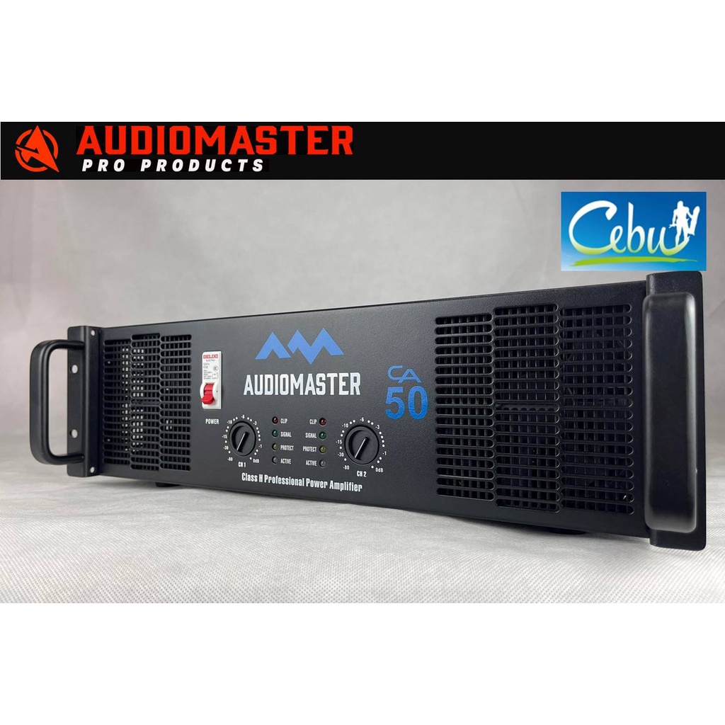 Audiomaster CA50 Power amplifier Black Ca50 | Lazada PH