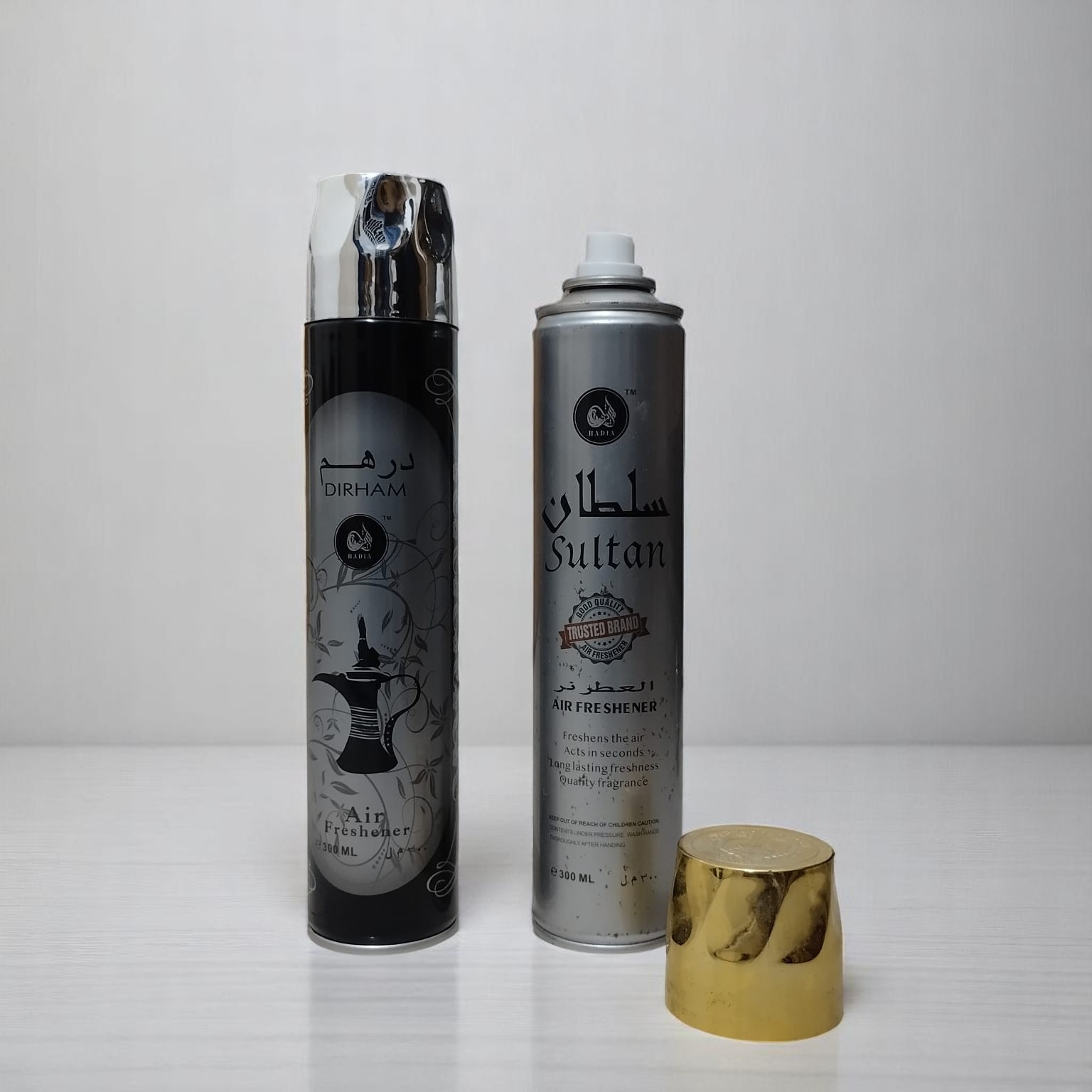Oud 25 Hours and Dirham Room Spray Combo 2 Bottles x 300ml by Hadia ...