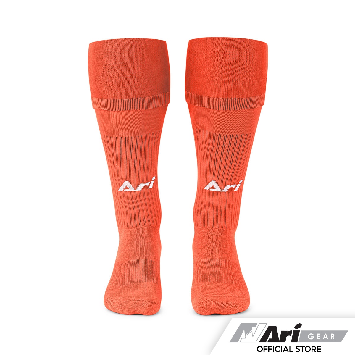 ARI LONG SOCKS - FANTA ORANGE ถุงเท้า อาริ ยาว สีส้ม - Ari Gear - ThaiPick