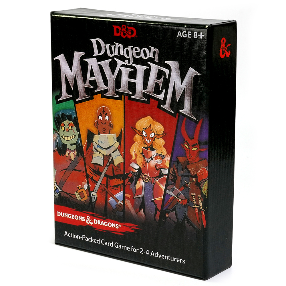 【Hot selling items】Dungeon Mayhem Dungeons Dragons Card Game 2-4 ...