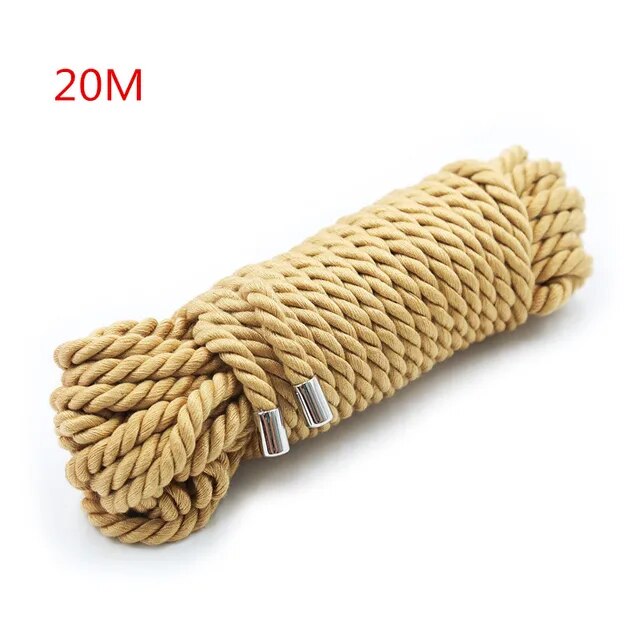 【Customer favorite】 5/10/20M cotton shibari rope restraint games rope ...
