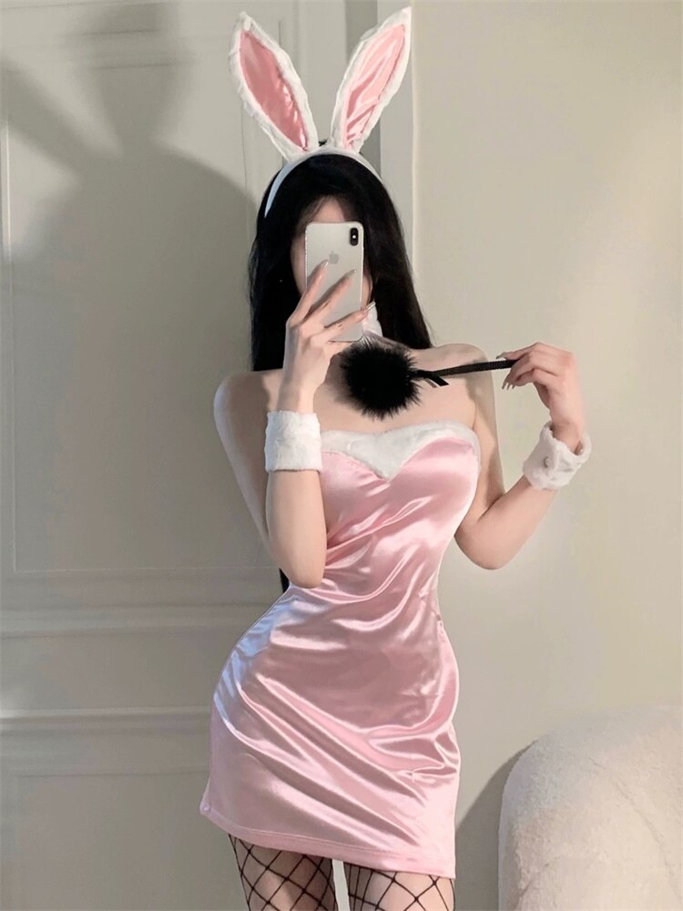 Secretary Sexy Lingerie Teacher Cosplay Costume Japanese Sexy Stewardess Uniform Zipper Hip