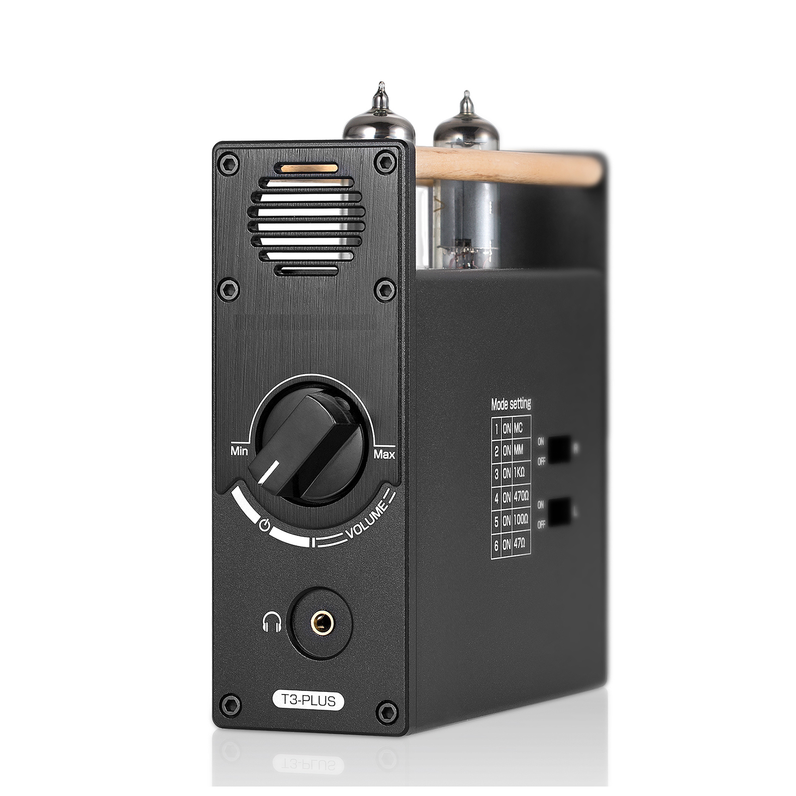 Audio T3 Plus Mini Vacuum Tube MM / MC Phono Preamp for Turntables ...