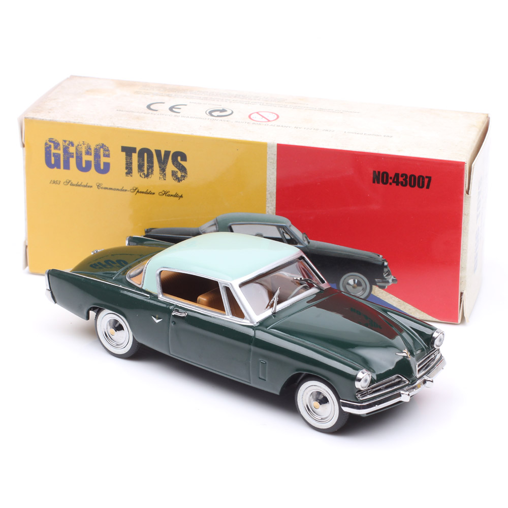 GFCC ของเล่น143 Scale Mini Classic 1953 Studebaker Commander Hardtop ...