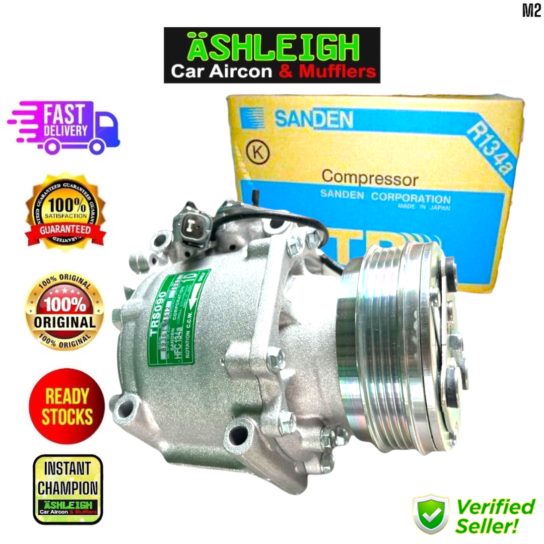 Honda Civic Esi Vti Lxi Car aircon Compressor Sanden TRS090 | Lazada PH