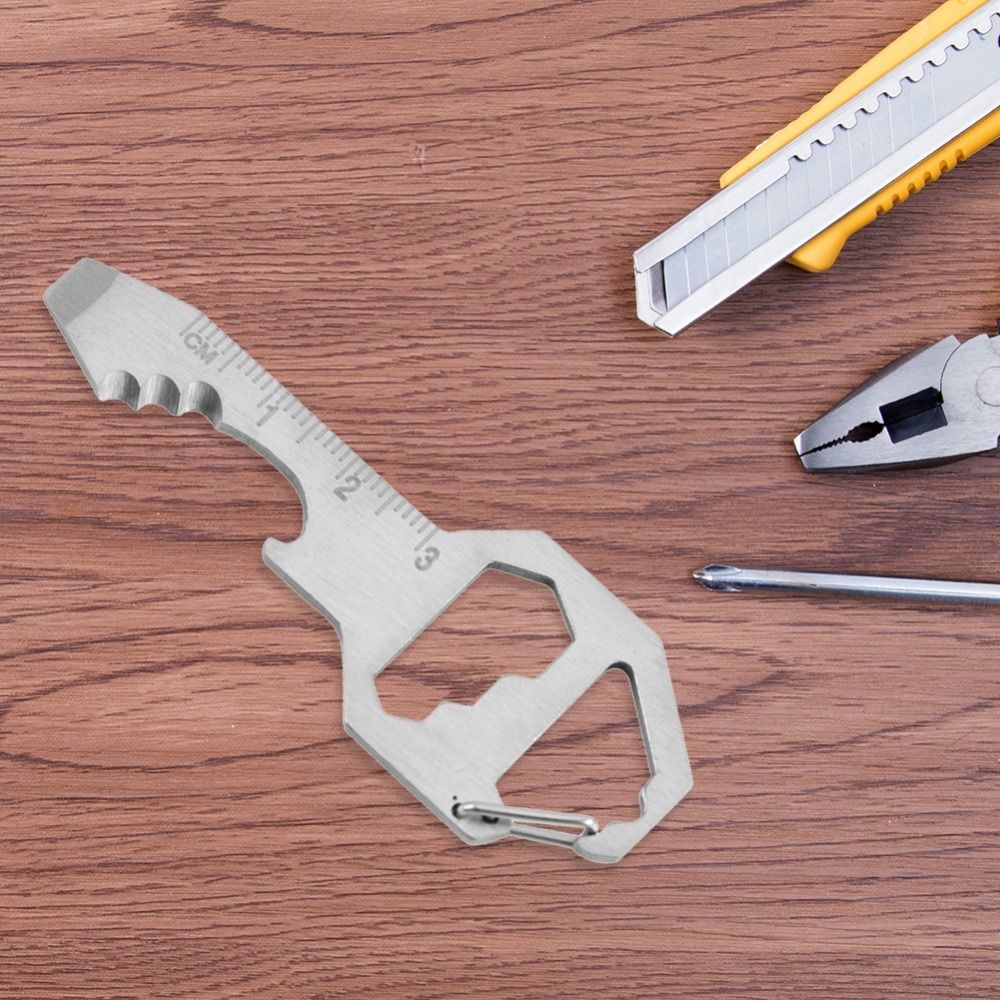 Multipurpose 6 in Multi-use Mini Tool Screwdriver Wrench Utility Gadget ...