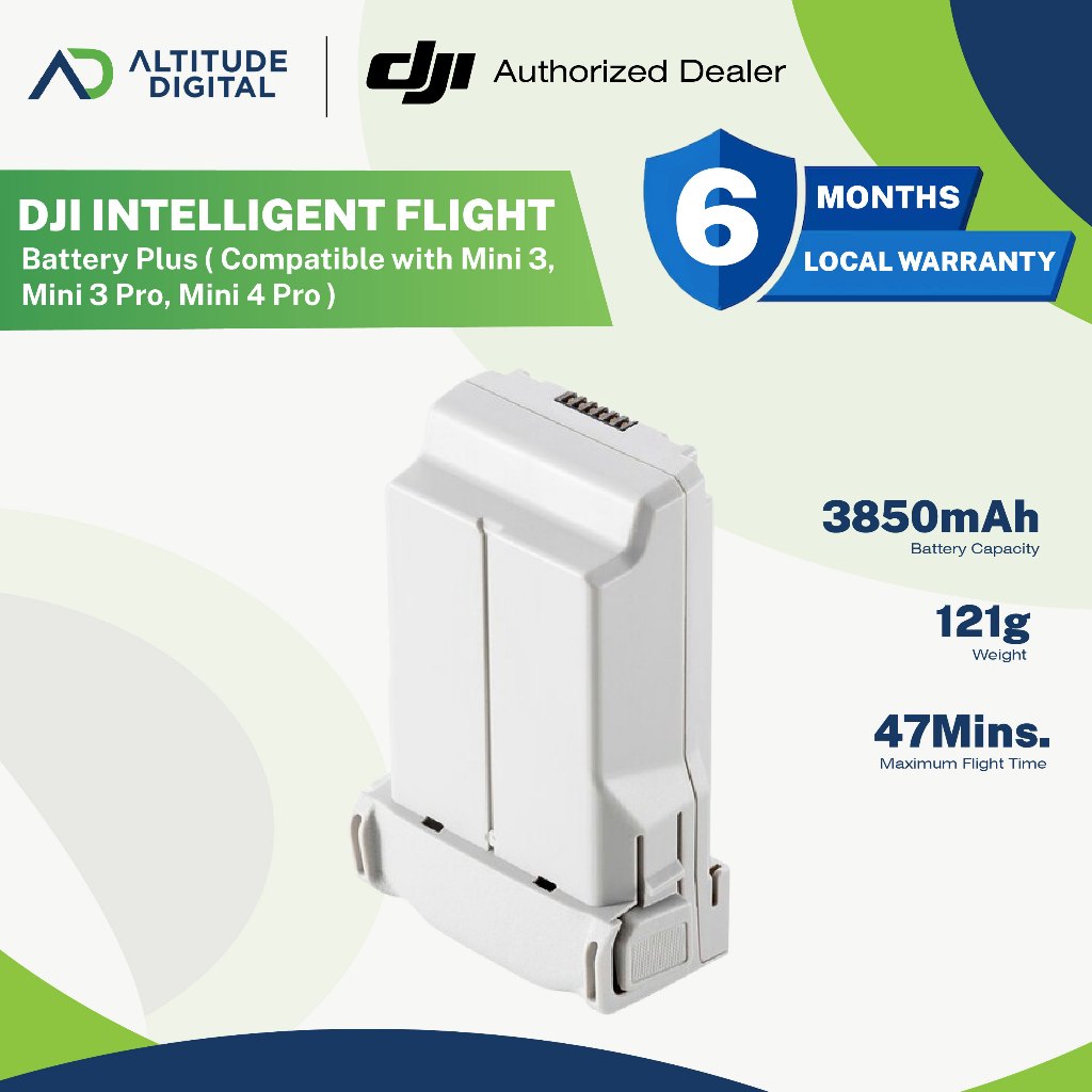 DJI Mini 3 Pro Intelligent Battery Plus (Compatible with Mini 4 Pro ...