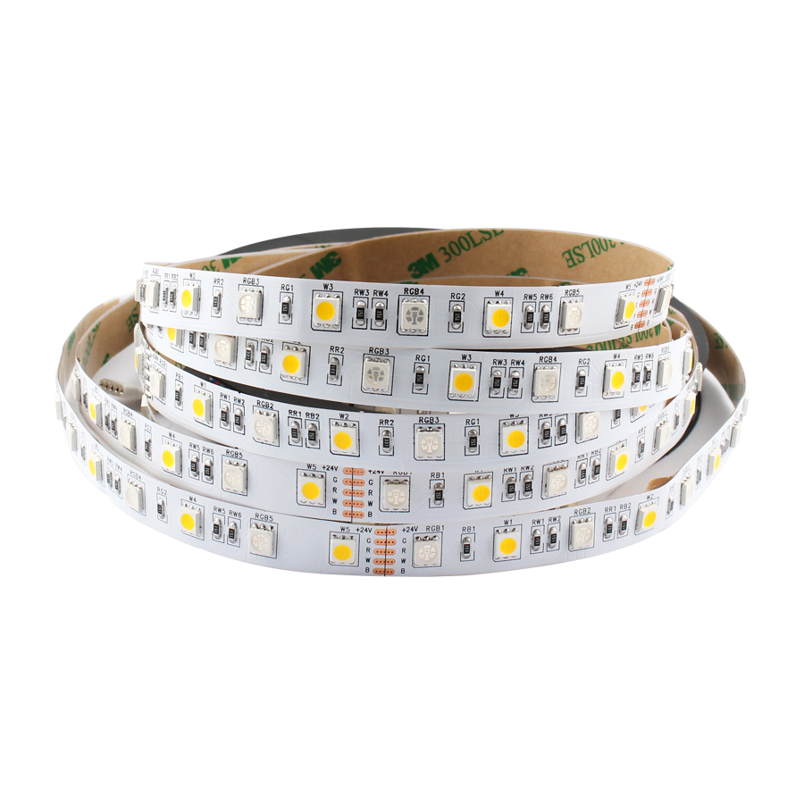 5m/1m Led Strip Lights Smd 5050 60leds/m 12v Dc No Waterproof Ribbon ...