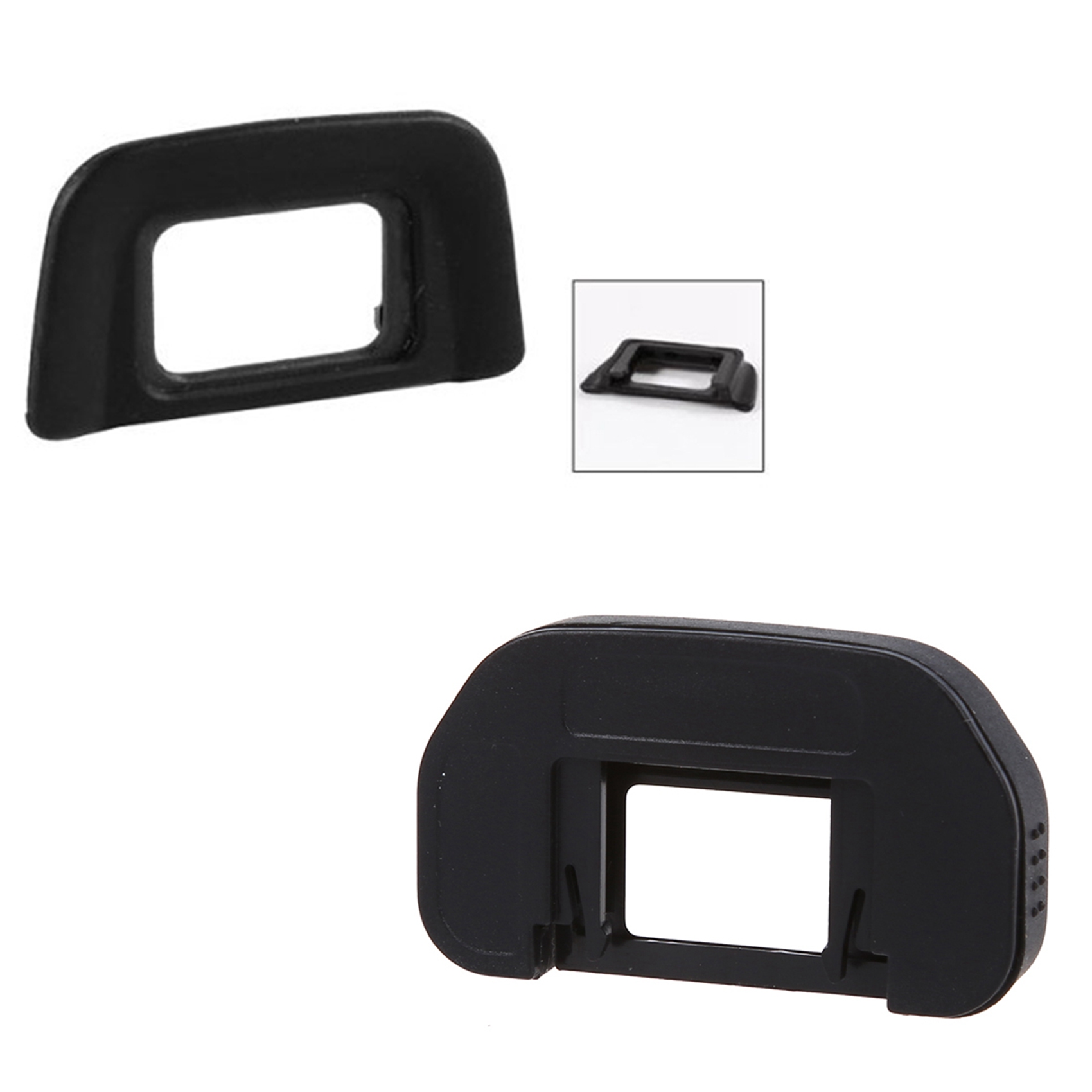 Black Rubber Wrapped Plastic Eyecup Eyepiece -20 for D5100 D5000 D3100 ...