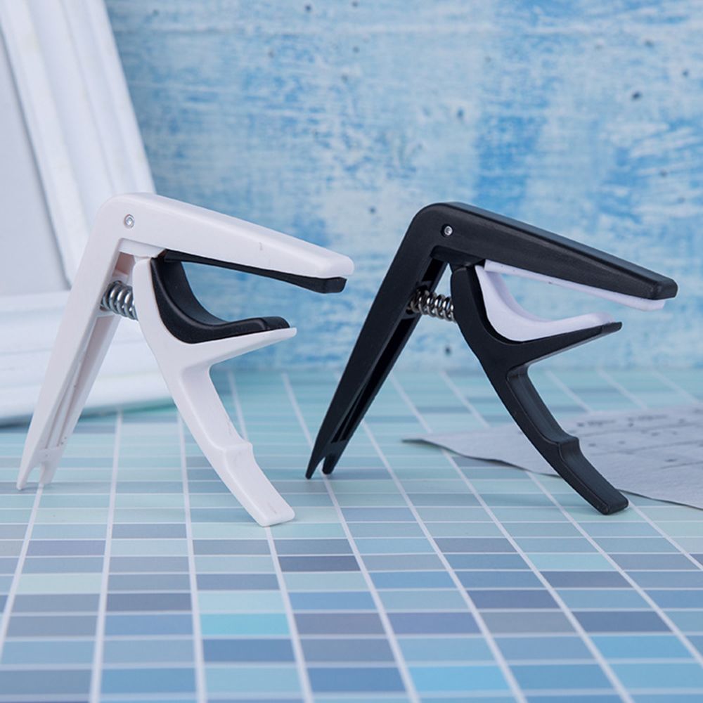 Key Acoustic Musical Tuned Clip Tune Clamp Metronome Tuner Guitar Capo ...