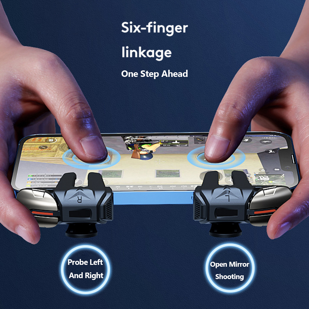 【Upgrade Your Style】 G21 Game Trigger for PUBG Phone Gaming Controller Gamepad Joystick Aim L1 ...