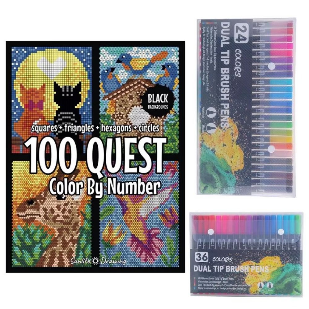 Decorative Painting Cartoon Activity Color Painting Book Educational ...