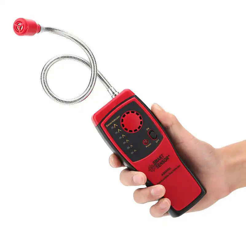 Gas Fuel Detector Portable Propane Sensor Adjustable Natural Gas Alarm ...