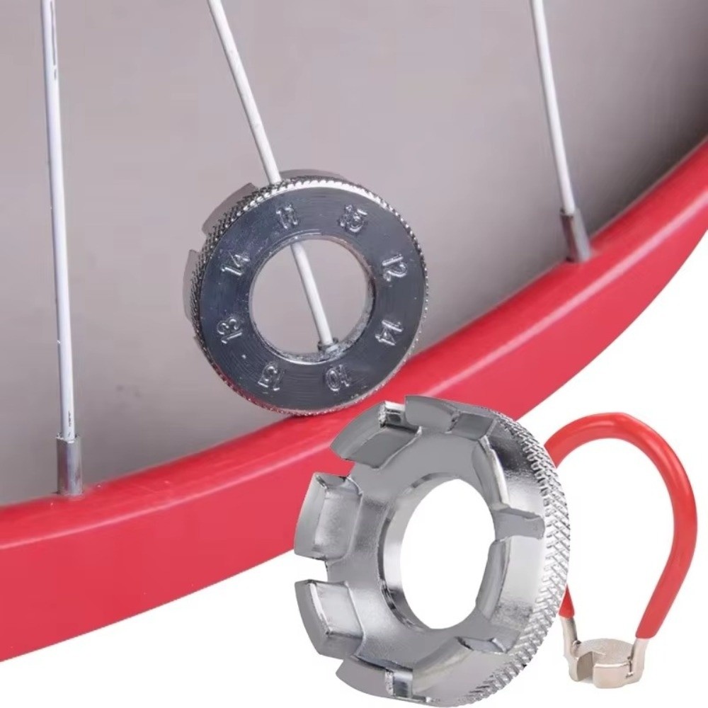 Repair Wrench Steel Bicycle Spoke Wrench Tools Flexible Adjustment ...