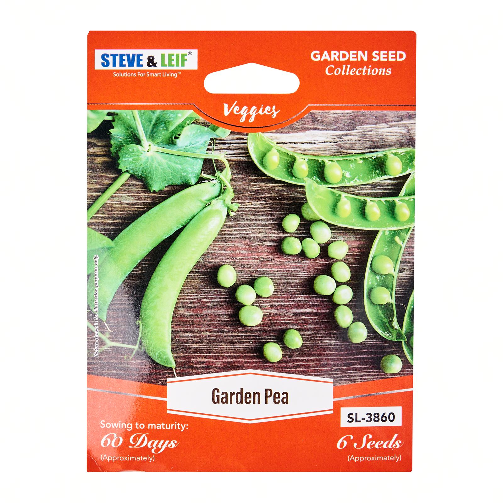 Steve & Leif Garden Pea Seeds (6 Seeds) - Bundle of 2 | Lazada Singapore