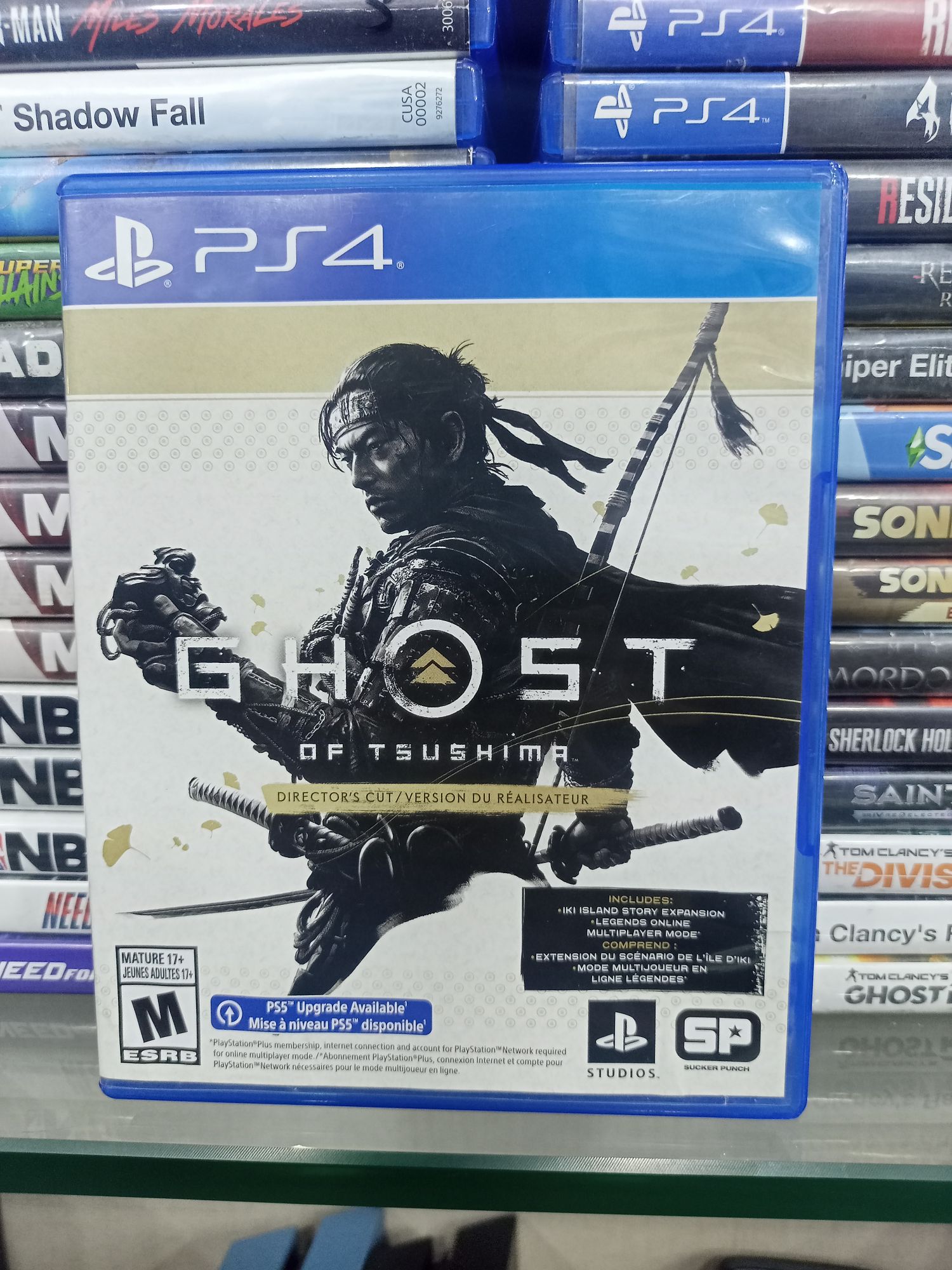 Playstation 4 Game Ghost of tushima Director cut PS4 dvd Ghost of tushima Director cut | Daraz.pk