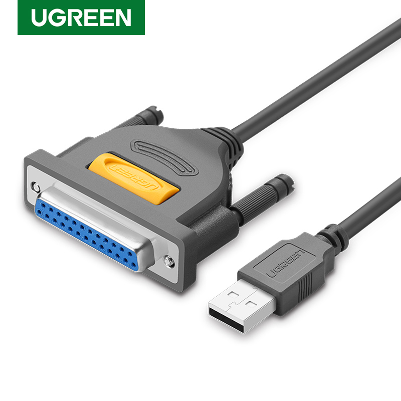 【7efc9af3】Ugreen USB to Printer Cable Parallel Male Female Port LPT ...