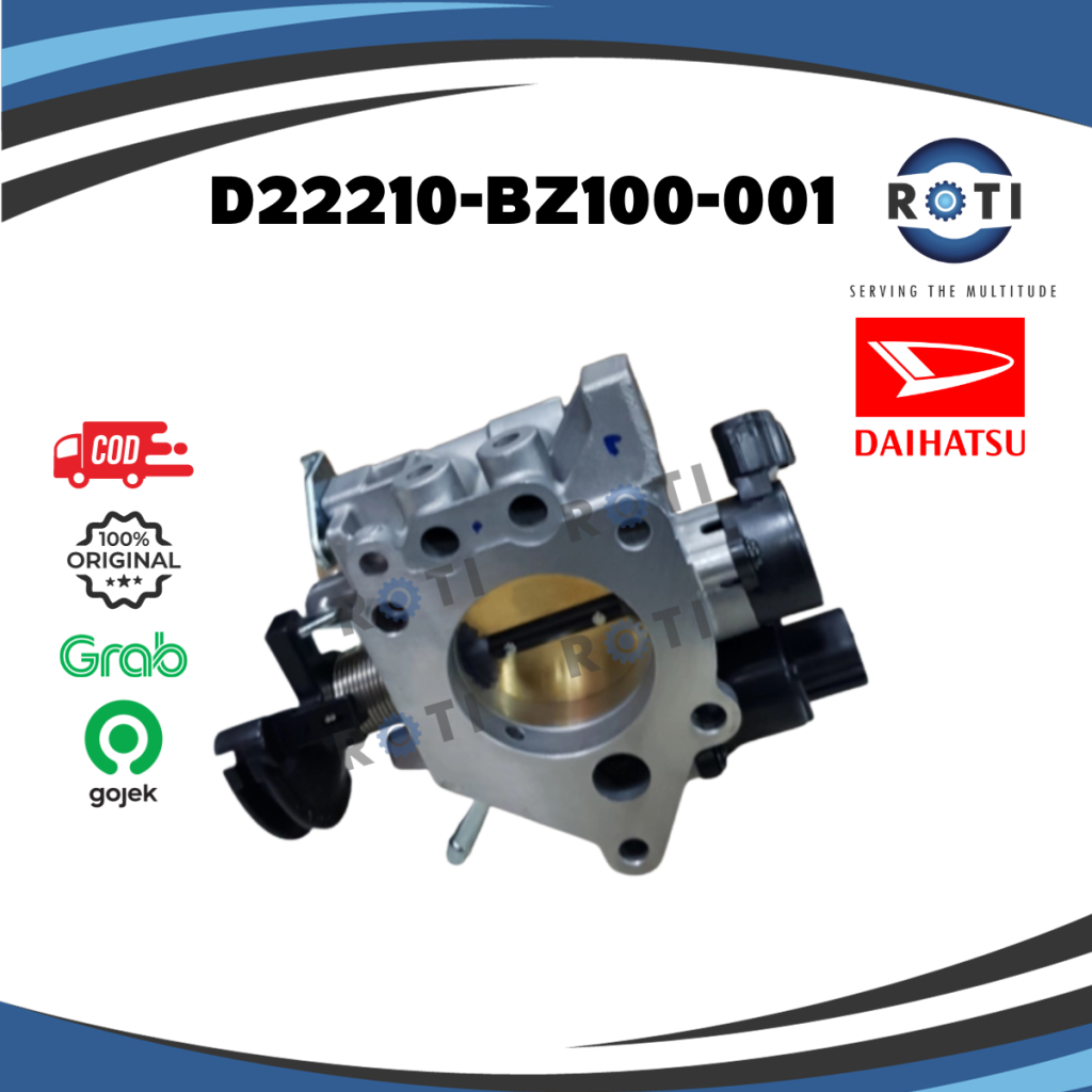 DAIHATSU BODY THROTTLE GRAN MAX, LUXIO 1500 D22210-BZ100-001 GENUINE ...