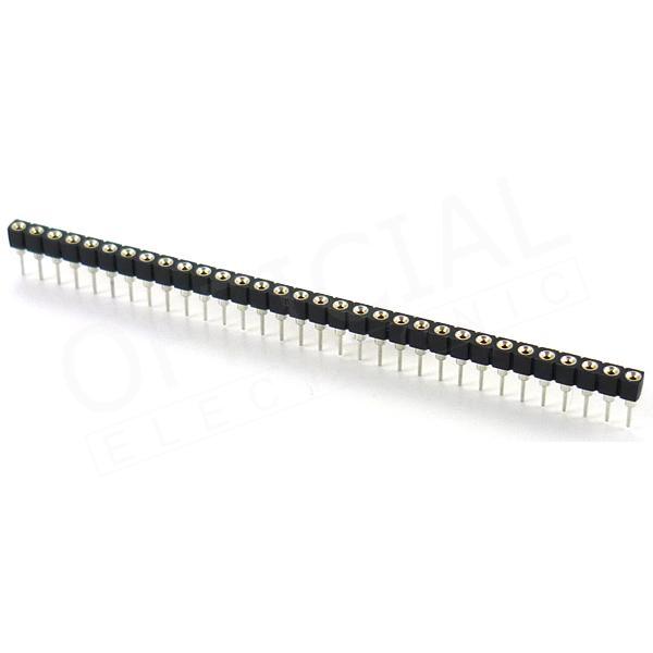 Single Row Round Female Pin Header Strip 40 Pin 2.54mm | Daraz.pk