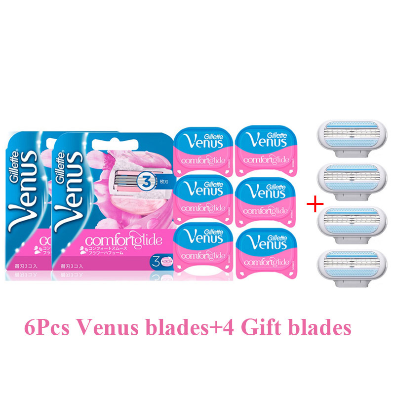 Gillette Venus Women Razor Blade with Spa Soap 3 Layer Sharp Shave ...
