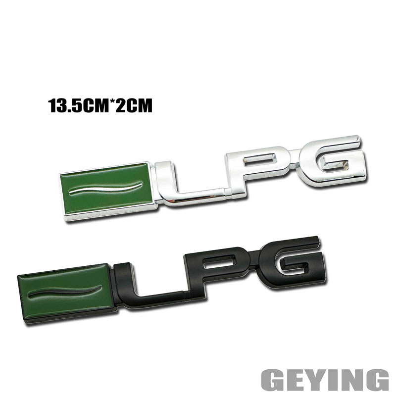 Lpg Eco Logo Car Badge Metal Sticker Car Tailgate Decor Decal ...