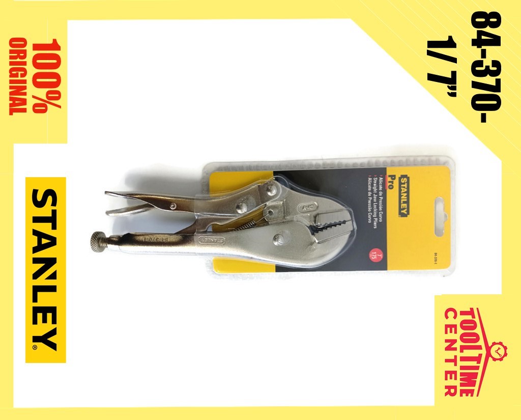 Stanley Straight Jaw Locking Plier 7" 84-370-1 | Lazada PH