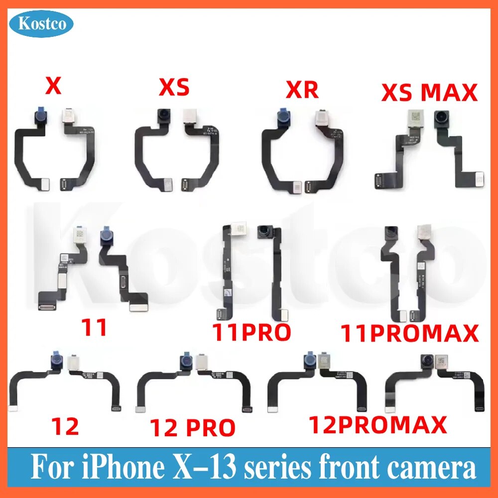 Single Front Small Camera Sensor Cable for iPhone 11 12 13 14 Plus Pro ...